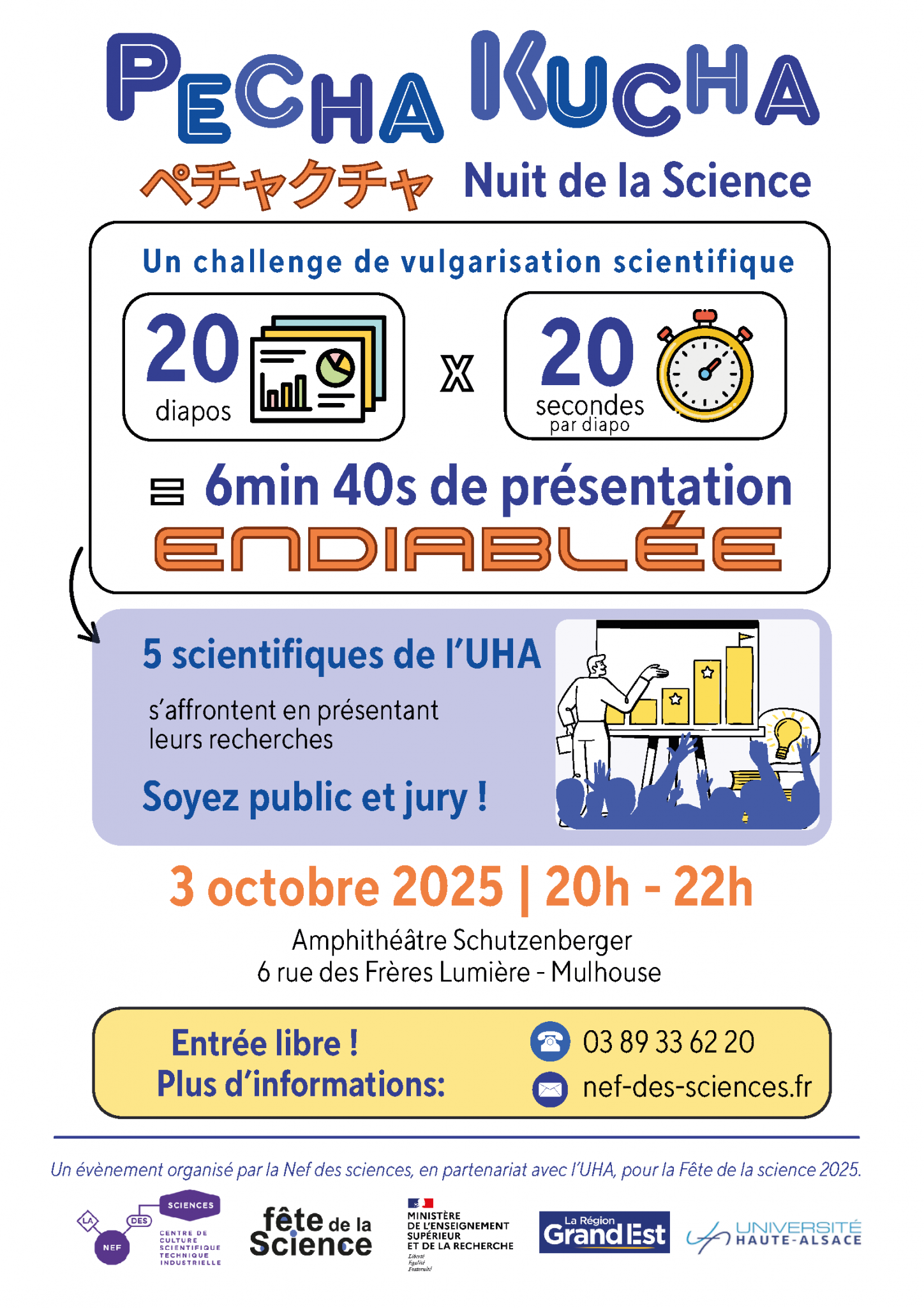 Pecha Kucha : Nuit de la Science - ENSISA - École Nationale Supérieure ...